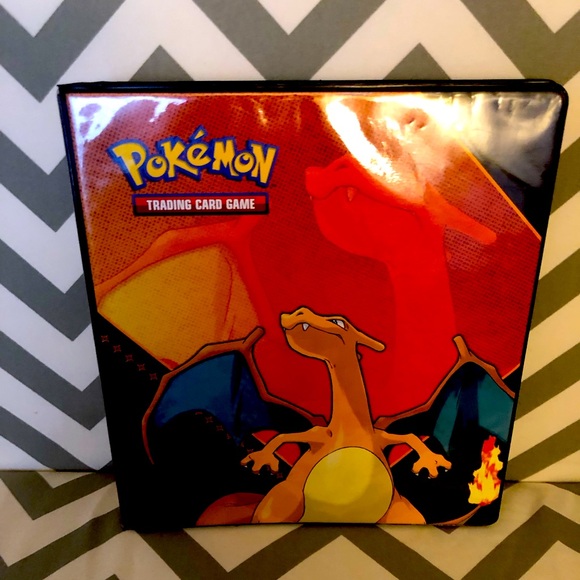 Pokemon | Toys | Pokemon Charizard Binder | Poshmark